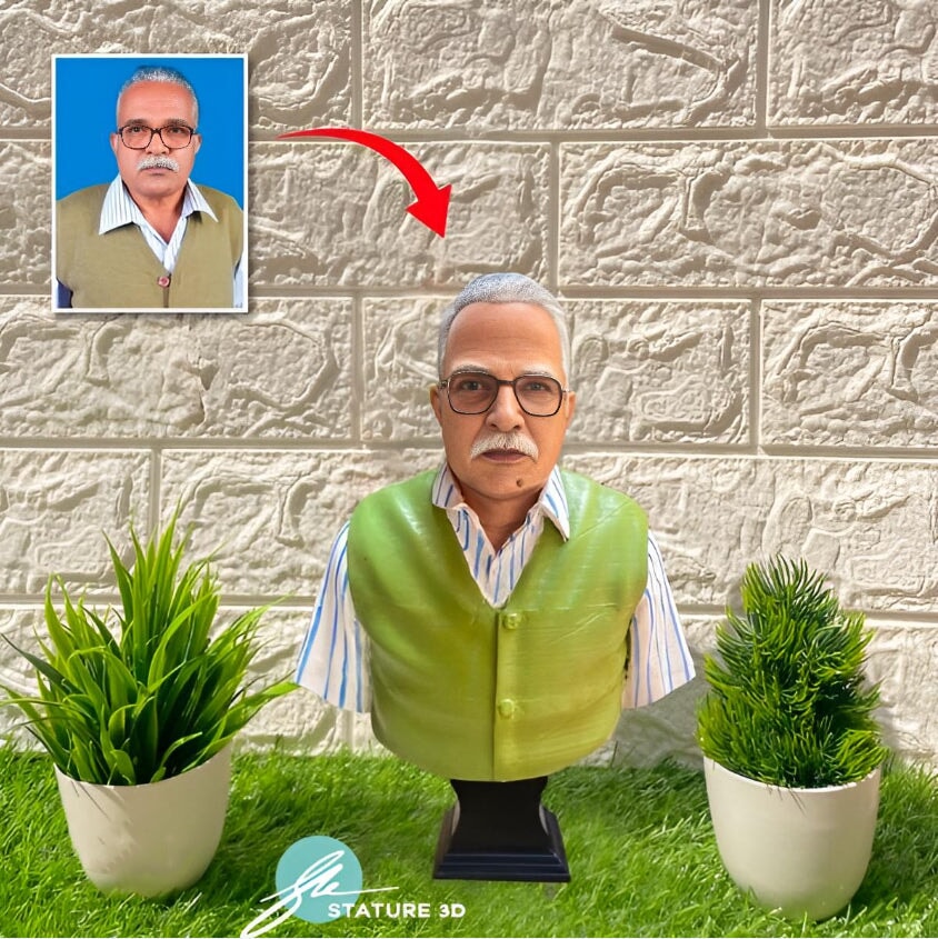 3D Solo Half Body Miniature – Stature 3D